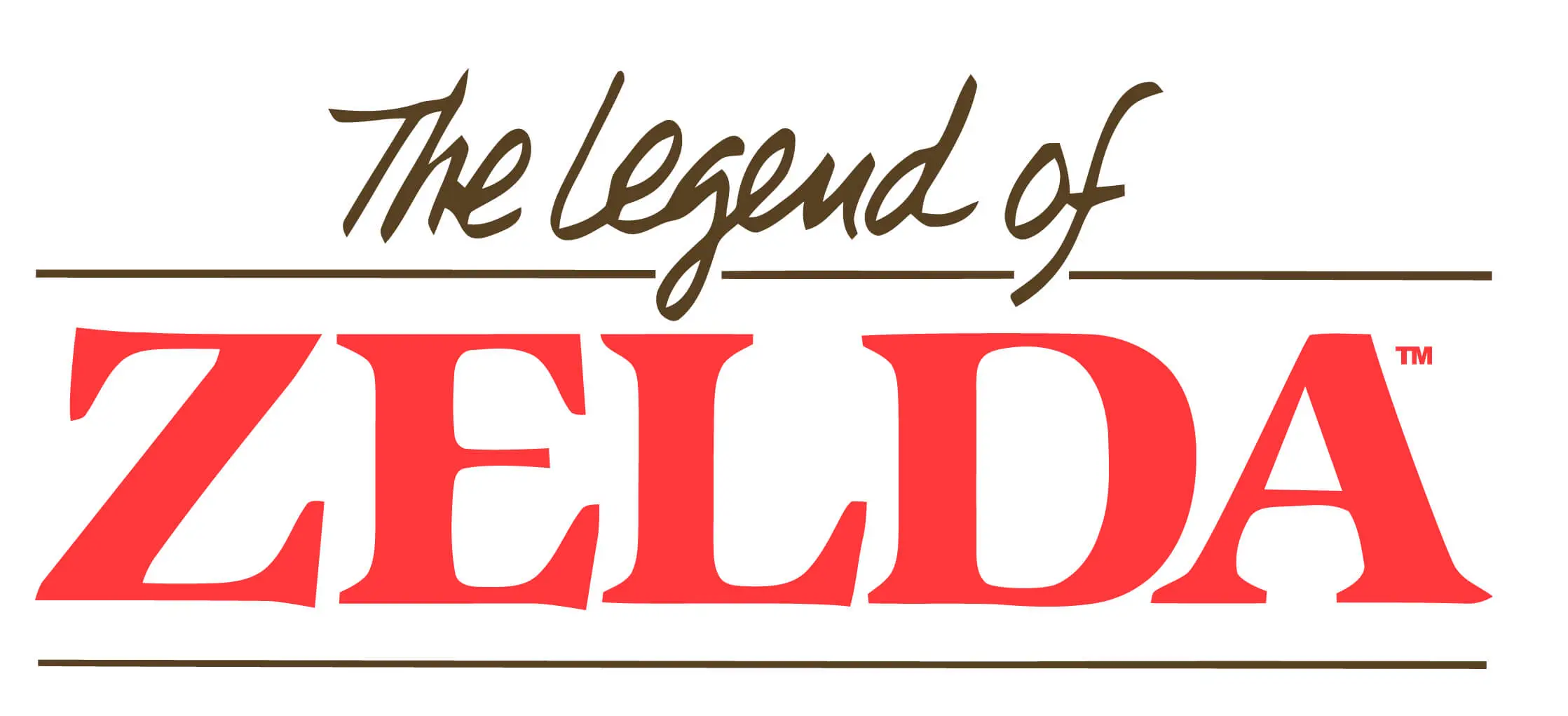 The Legend of Zelda - Logo Evolution Throughout the Years - Big Red Jelly