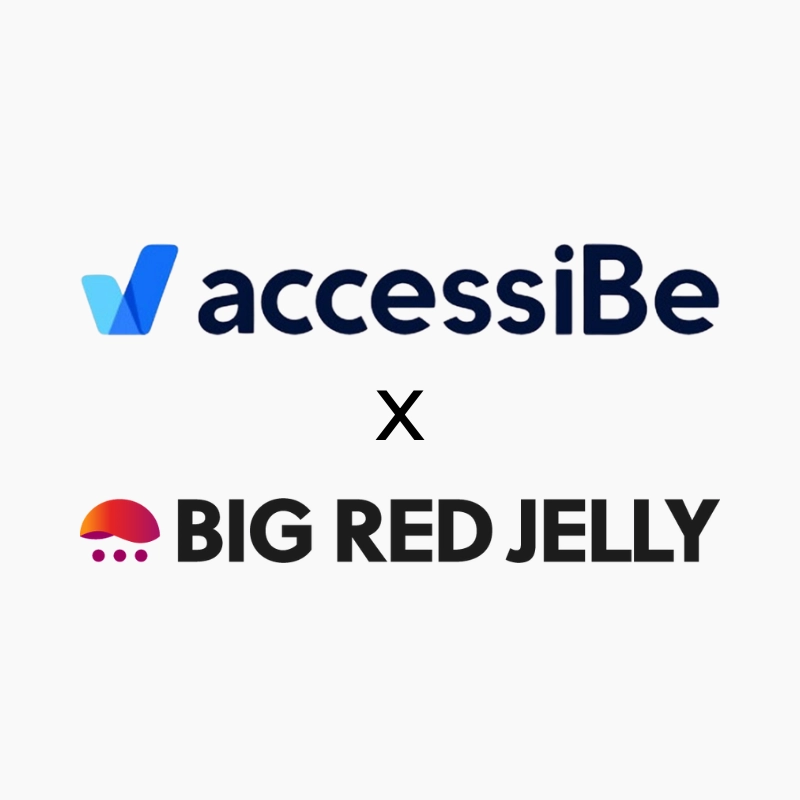 Big Red Jelly's Partnership with AccessiBe - Big Red Jelly